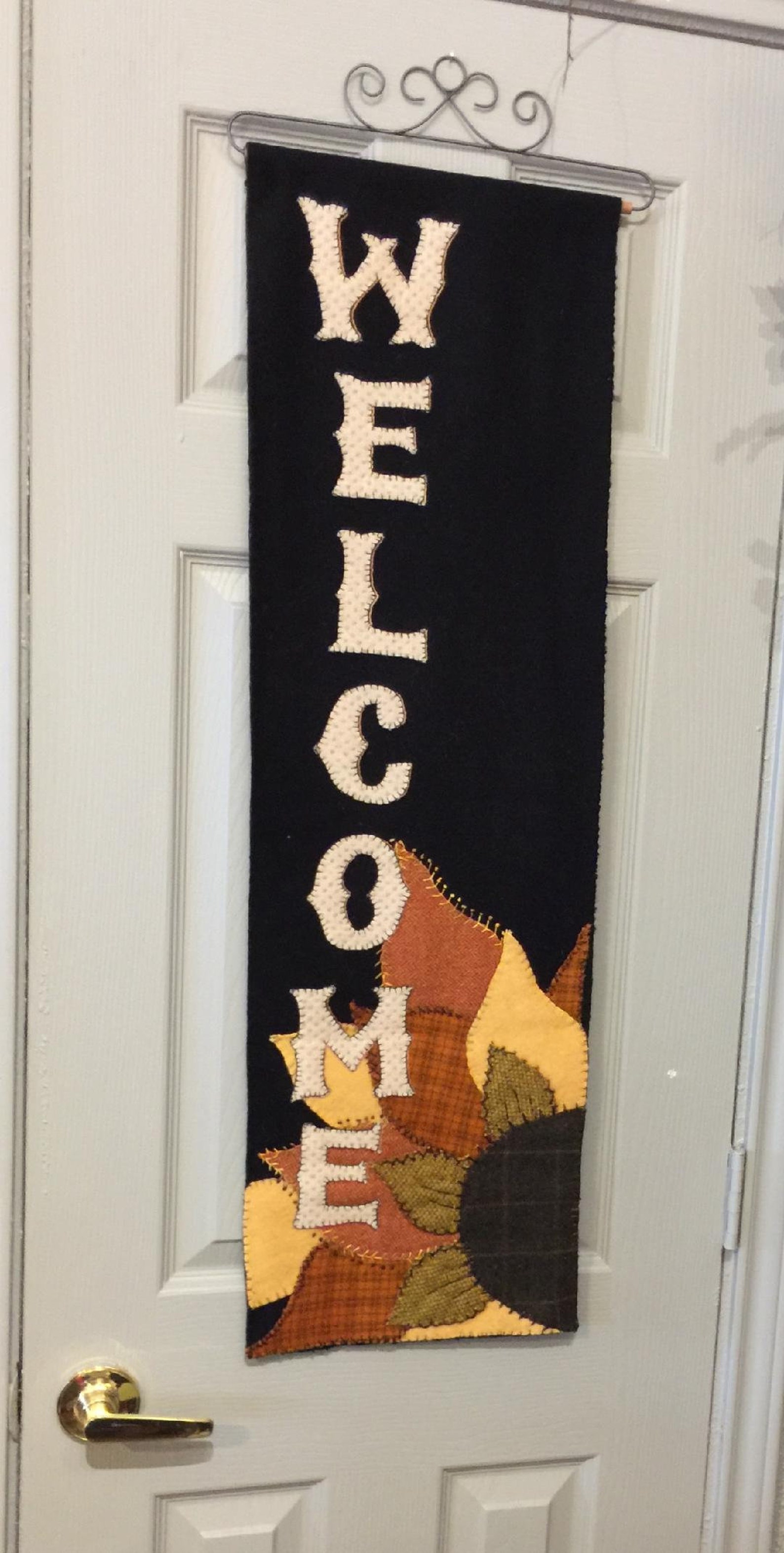 Pattern Only Sunflower Welcome Banner - Etsy