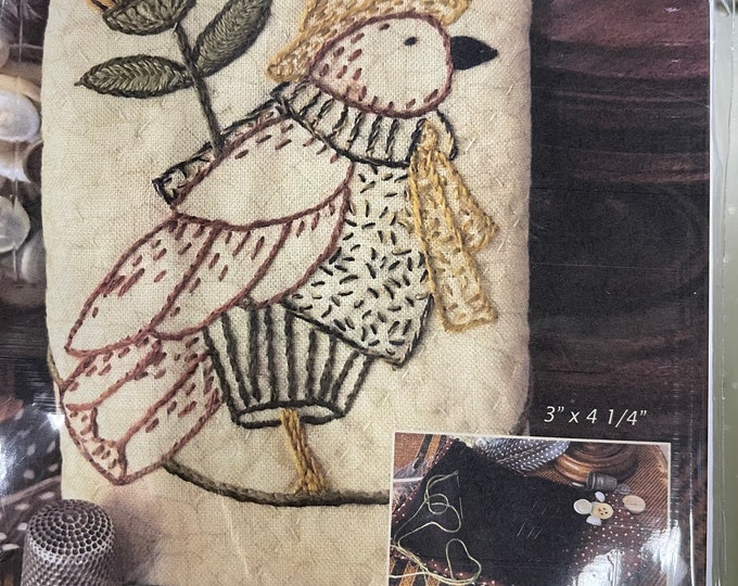 Tweedy Bird Needlebook Embroidery Kit - Etsy