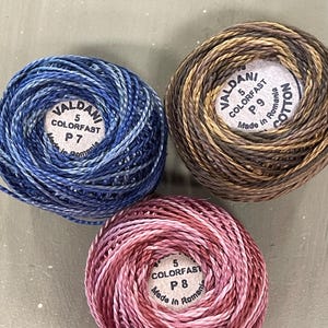 Valdani Vintage Hues Thread Collection Size 5 - Etsy