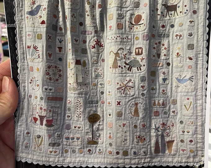 Pattern Only. A Day in Happy Land Quilt by Hatched and Patched - Etsy