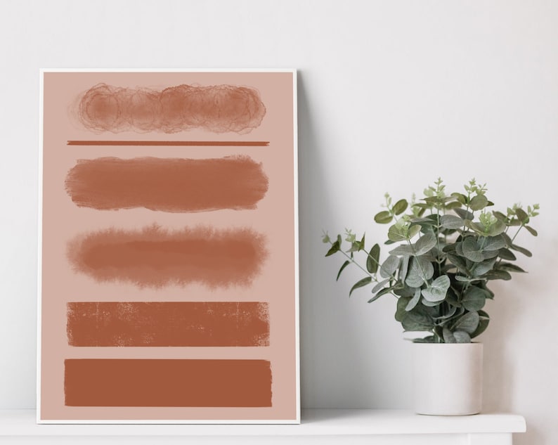 Paint Swatches Print Paint Swatches Poster Paint Swatches - Etsy