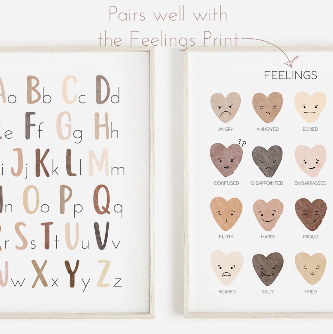 ABC Printable ABC Poster Educational Wall Art Educational | Etsy