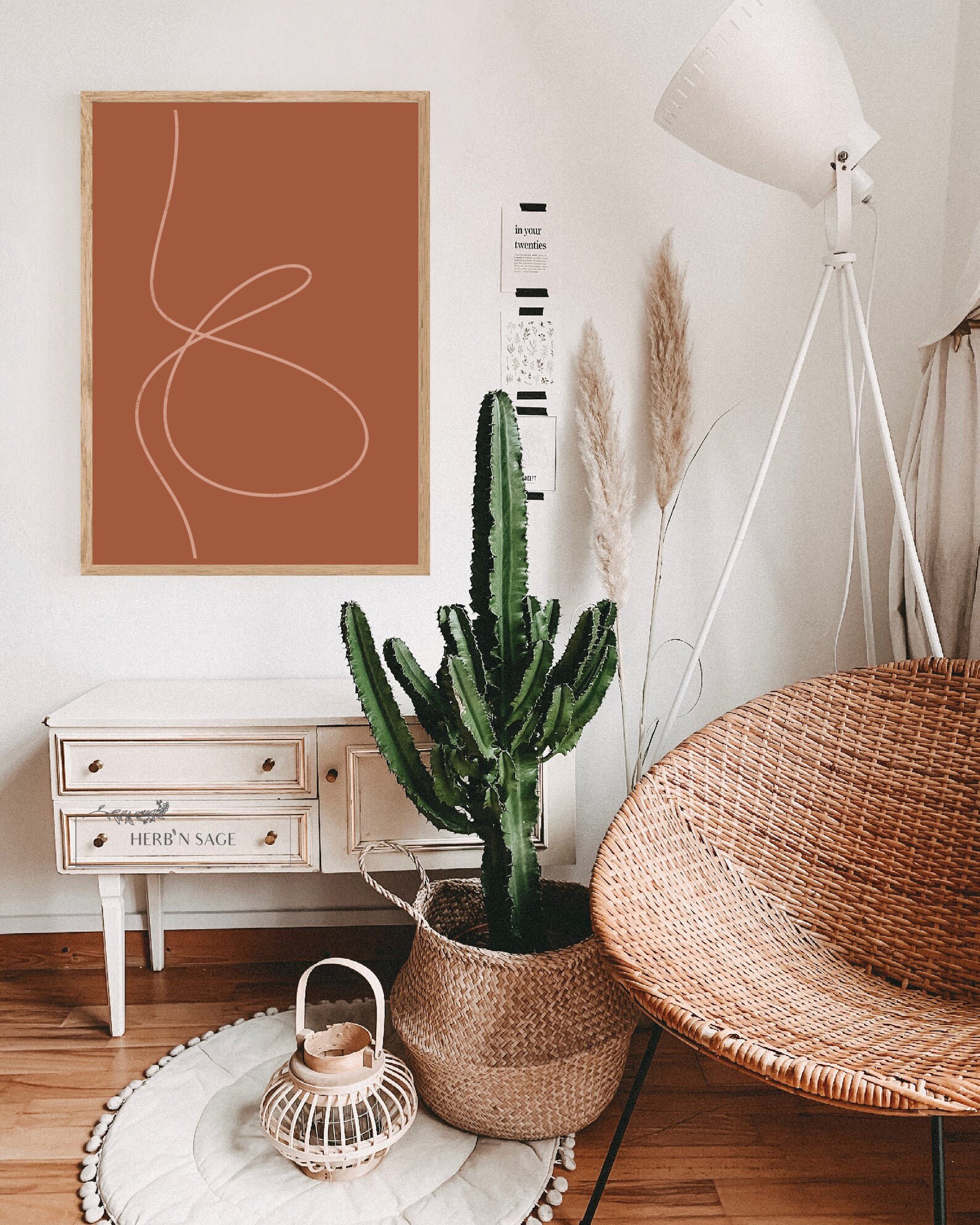 Line Art Print Line Art Poster Line Art Wall Decor Earth | Etsy