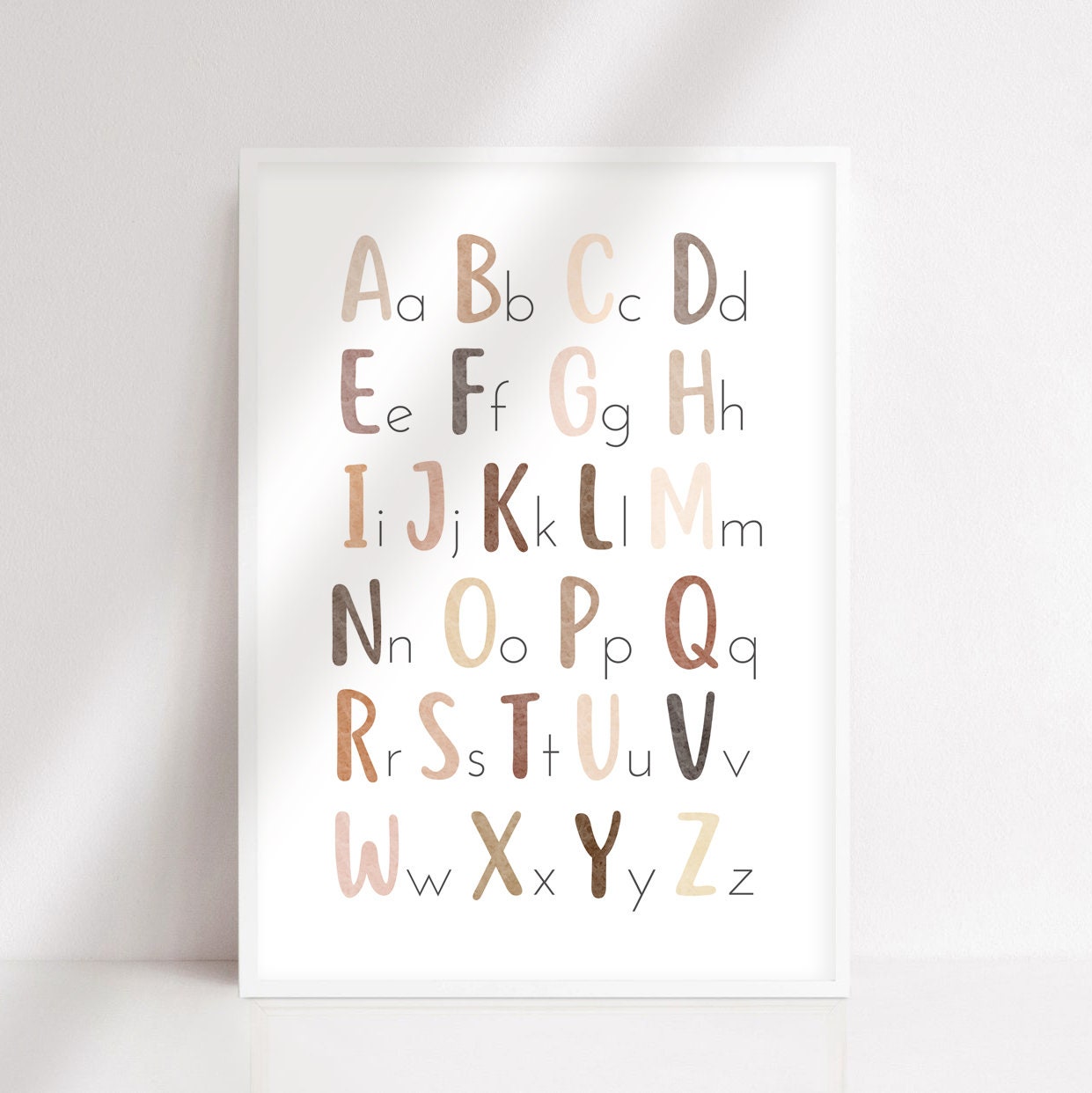 ABC Printable ABC Poster Educational Wall Art Educational | Etsy