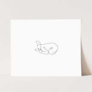 Baby Line Art, Baby Art for Nursery, Minimalist Nursery Artwork ...