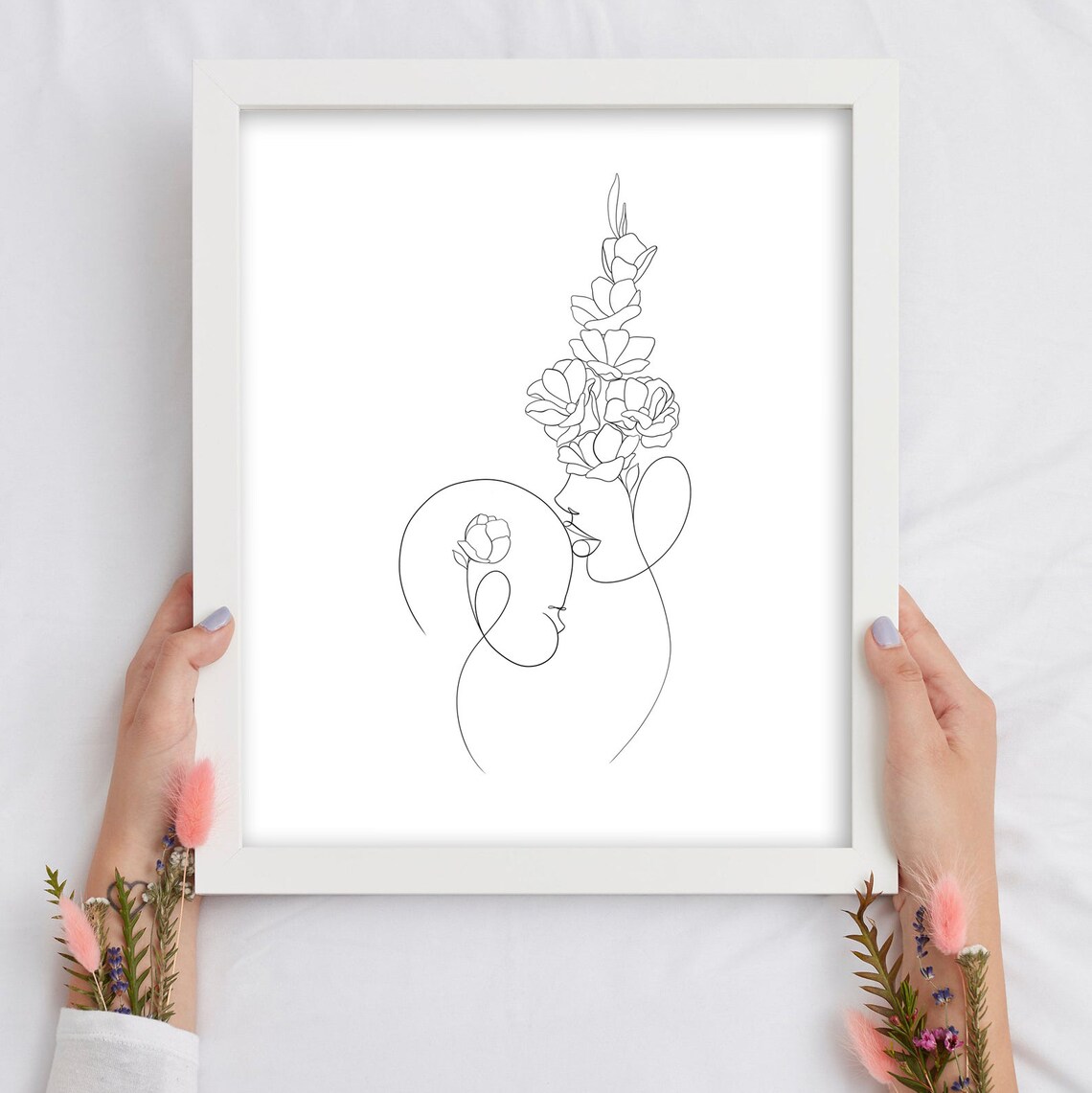 Mama and Baby Art, Baby Art for Nursery, Mother and Baby Gifts, Mothers ...