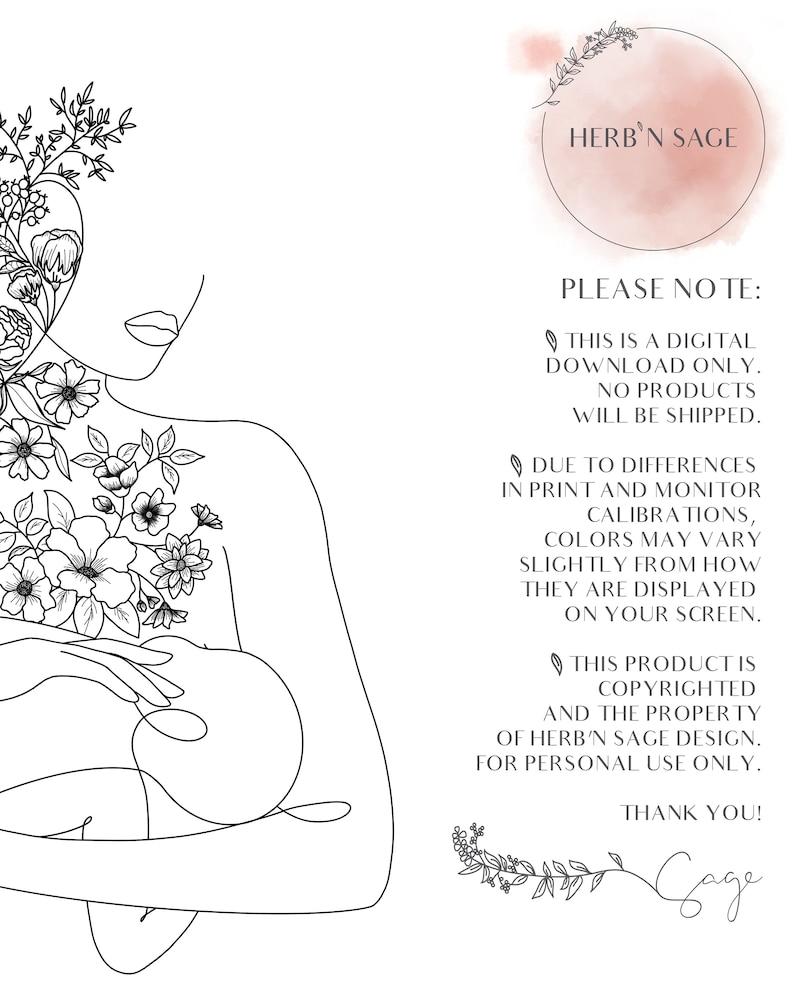 Flower Breastfeeding Print, Breastfeeding Art,breastfeeding Line Art ...