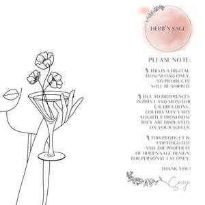 Bar Wall Art, Cocktail Line Art, Cocktail Art, Martini Wall Art ...