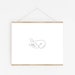 Baby Line Art, Baby Art for Nursery, Minimalist Nursery Artwork ...