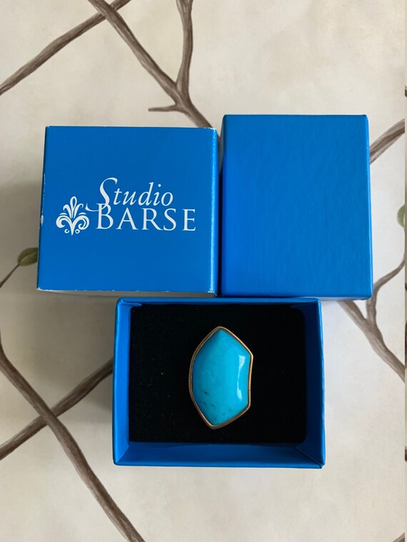 Studio Barse Turquoise Ring - Gem