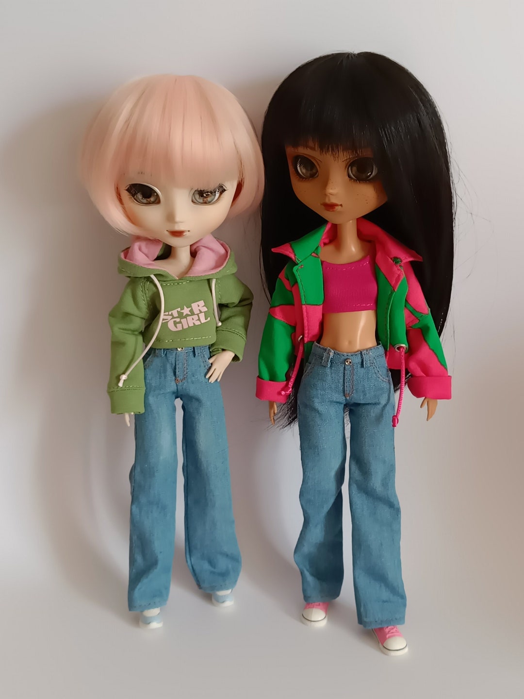 Jeans for Pullip, Obitsu 27 Cm and Body Made to Move - Etsy