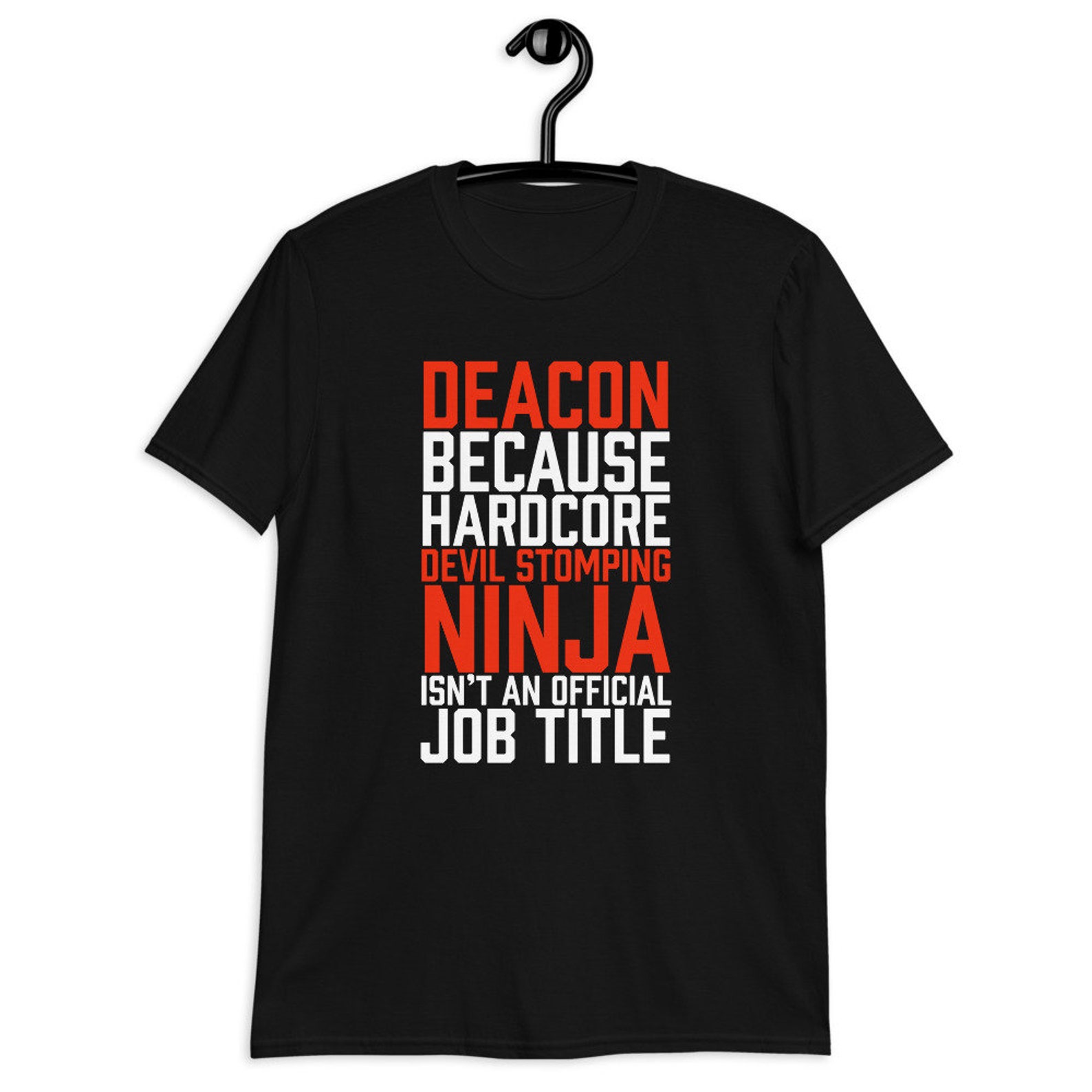 Deacon Ninja Warrior, Christian Shirt, Christian Tee, Christian Gift ...