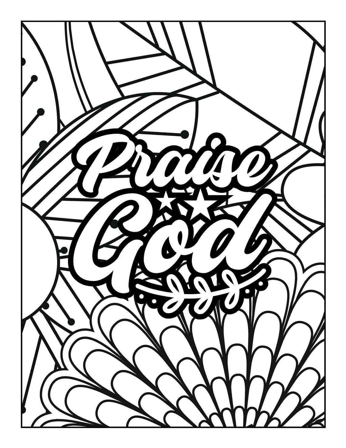 40 Inspirational Religious Coloring Pages | Christian Coloring Book ...
