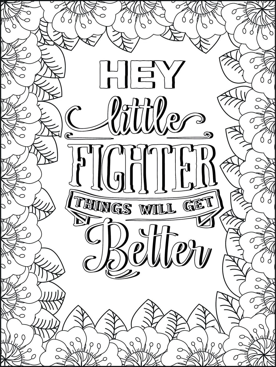 40 Inspirational Motivational Coloring Pages | Christian Coloring Book ...