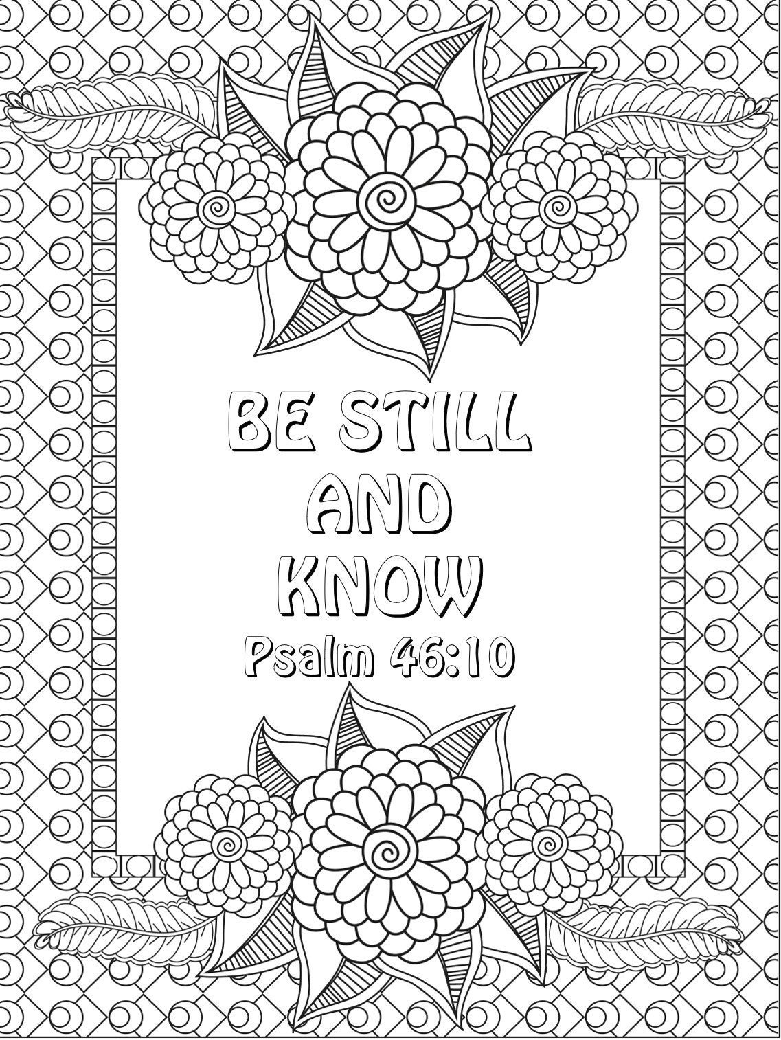 40 Bible Verse Coloring Pages | Christian Coloring Book Pages ...
