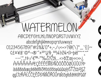 Fontain115 - Stroke Font - Single Line Font - Sketch Pen Font - Pen ...