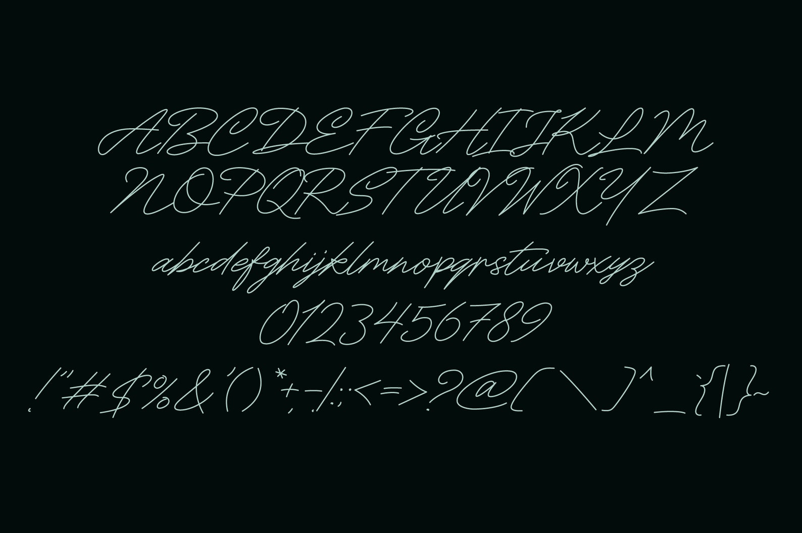 True Single Line Font - Open Path Font - Cricut Font - Singleline Font ...