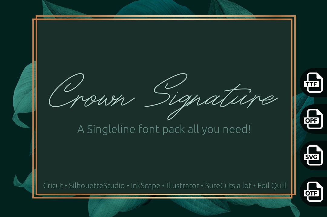 True Single Line Font - Open Path Font - Cricut Font - Singleline Font ...