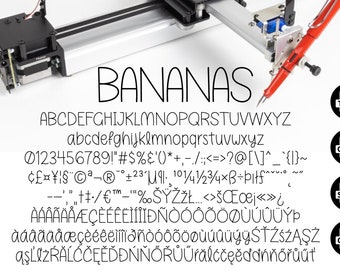 Fontain145 - Stroke Font - Single Line Font - Sketch Pen Font - Pen ...