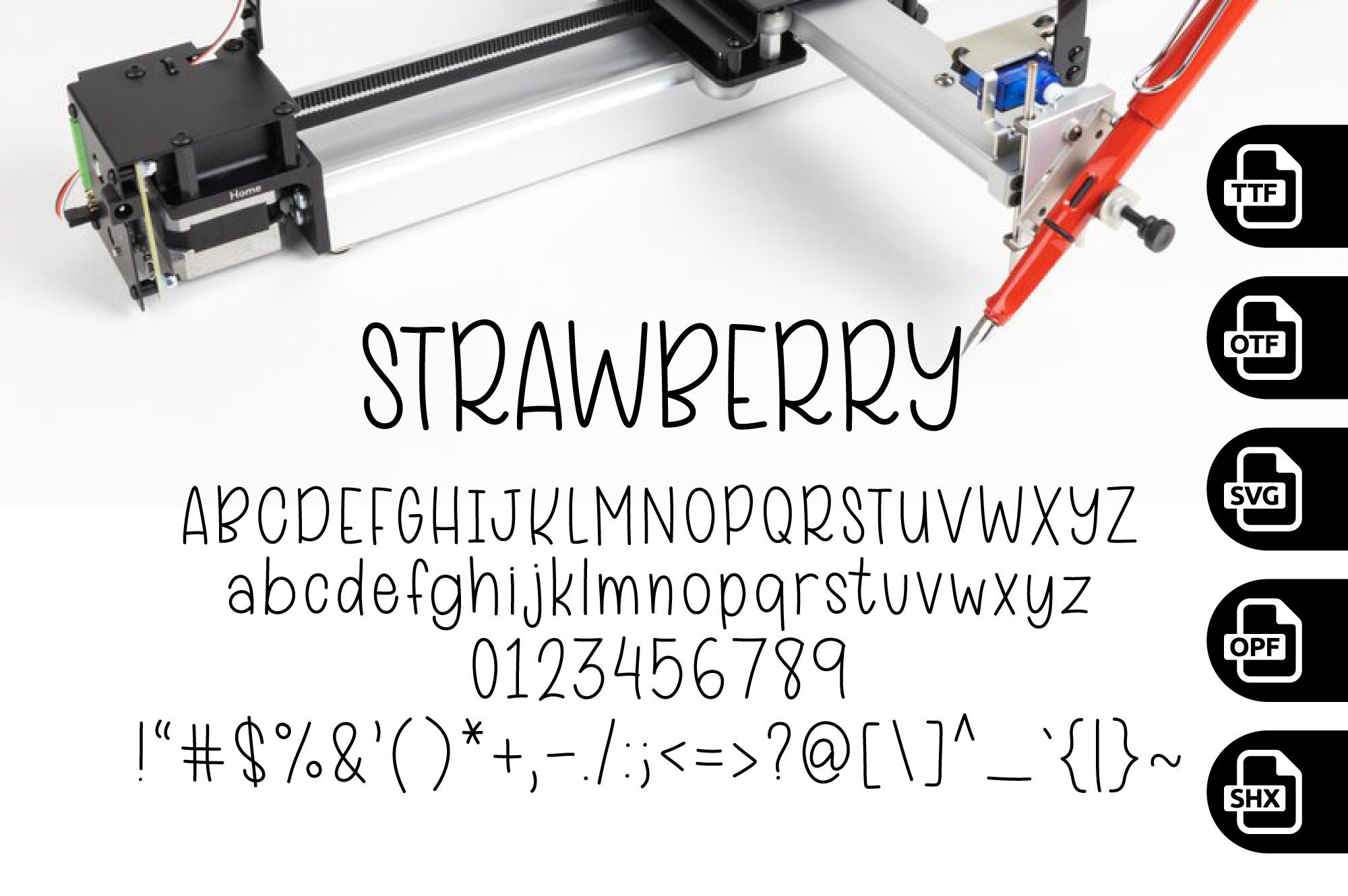 True Single Line Font - Stroke Font - Cricut Font - Handwritten Font ...