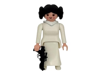 Princess Leia Customized Playmobil Figure for Collectionism - Etsy