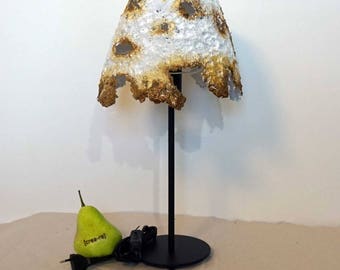 Paper mache lamp | Etsy