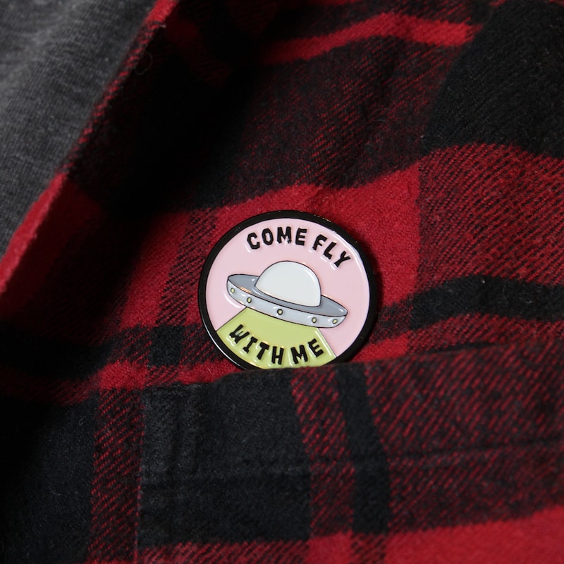 Ufo Pin - Etsy