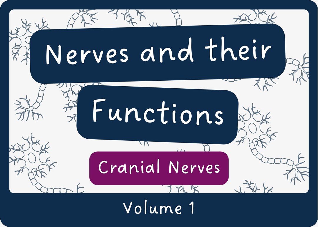 Cranial Nerves | UKMLA AKT | Revision Flashcards | Card Game | Medical ...