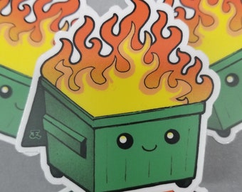 Dumpster fire | Etsy