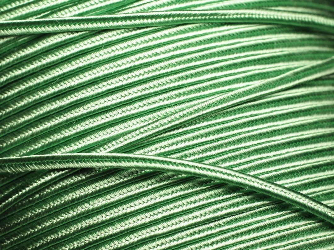 5 Meters Soutache Ribbon Cord 3x1mm Anise Green 4558550030665 - Etsy