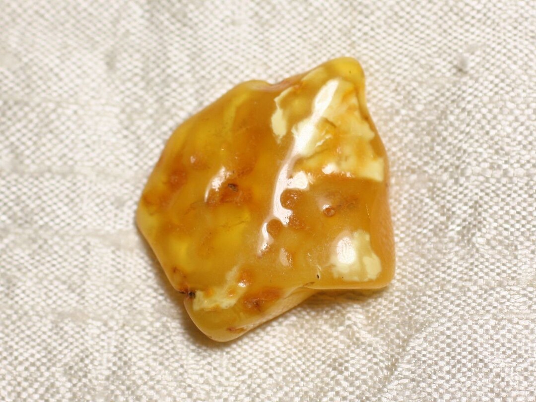 N18 - Natural Amber Tumbled Stone Piece 26x24x7mm - 4558550089045 - Etsy
