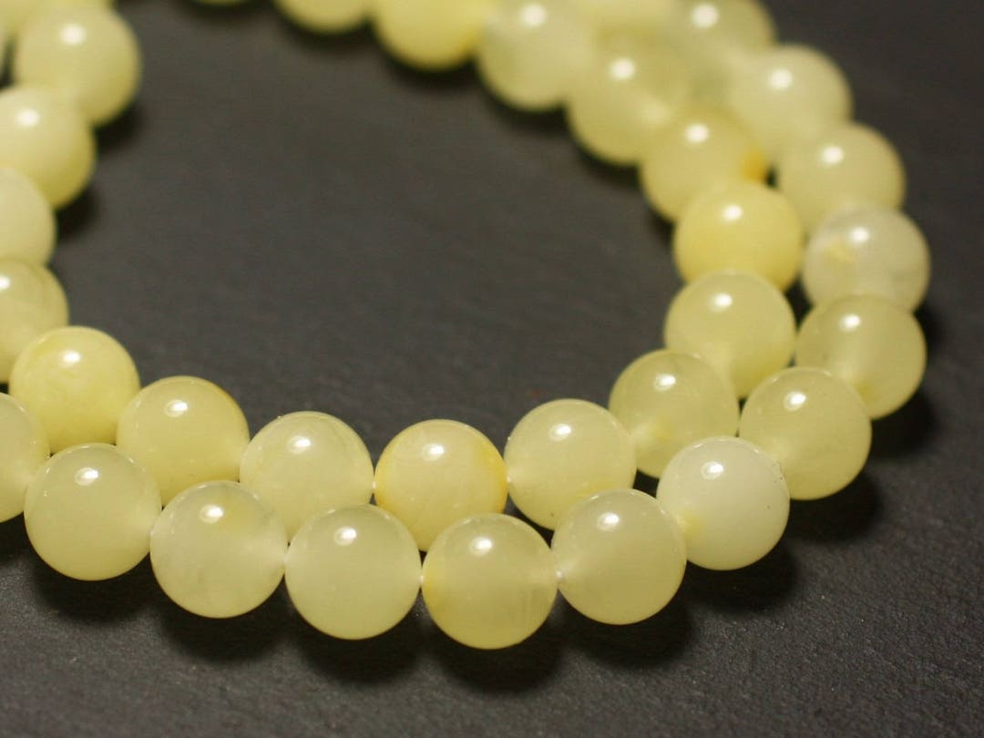 Thread 20cm 25pc Approx - Natural Baltic Amber Stone Beads Balls 8mm ...