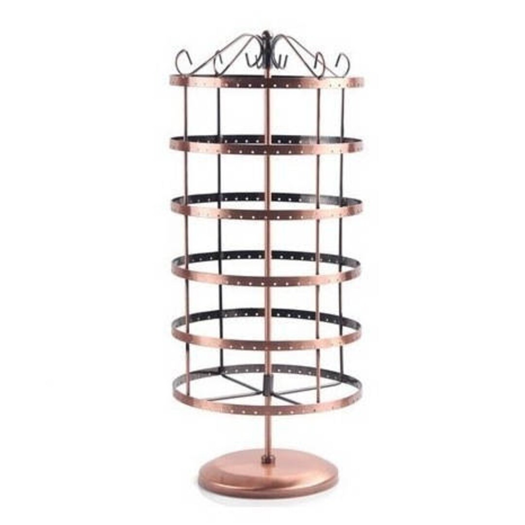 1pc Accessory Display Stand Merry-go-round Jewelery and Earring Holder ...