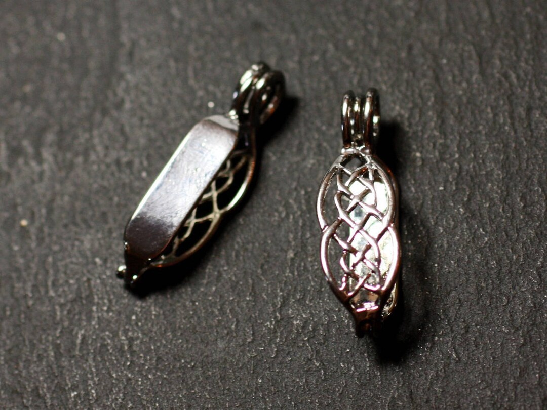 1pc Bail Holder Donut Silver Metal Celtic Filigree 28mm N1 - Etsy