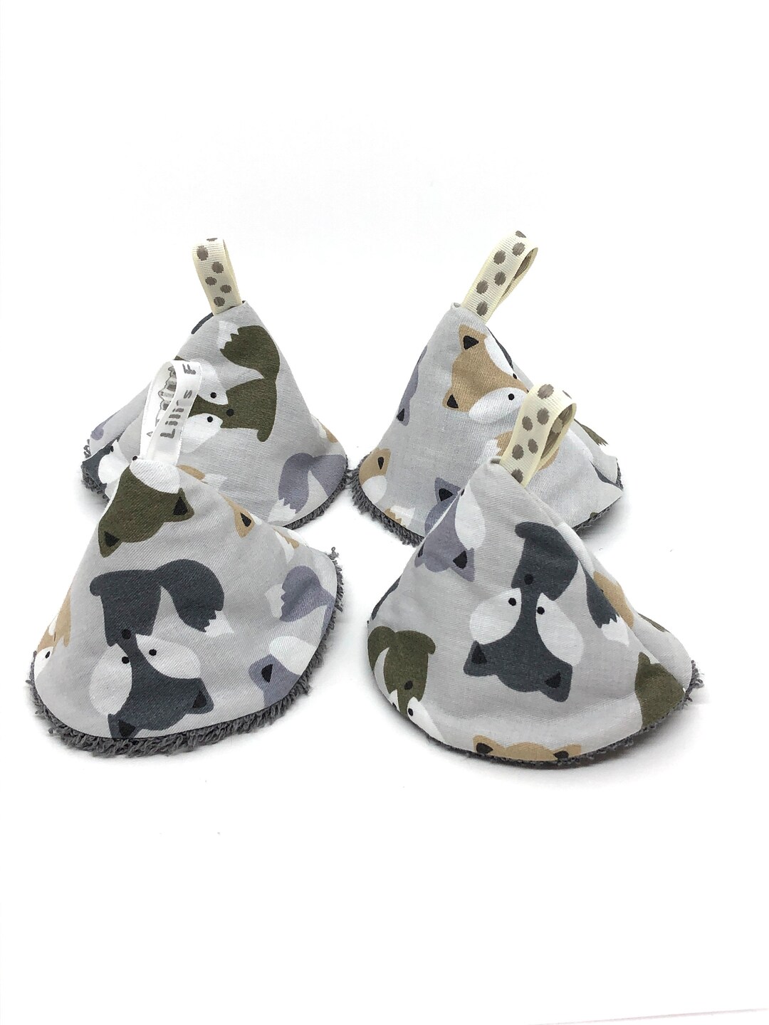 Teepee Pee Pee Guard Boy Cones in Cotton and Washable Baby Fox Sponge ...
