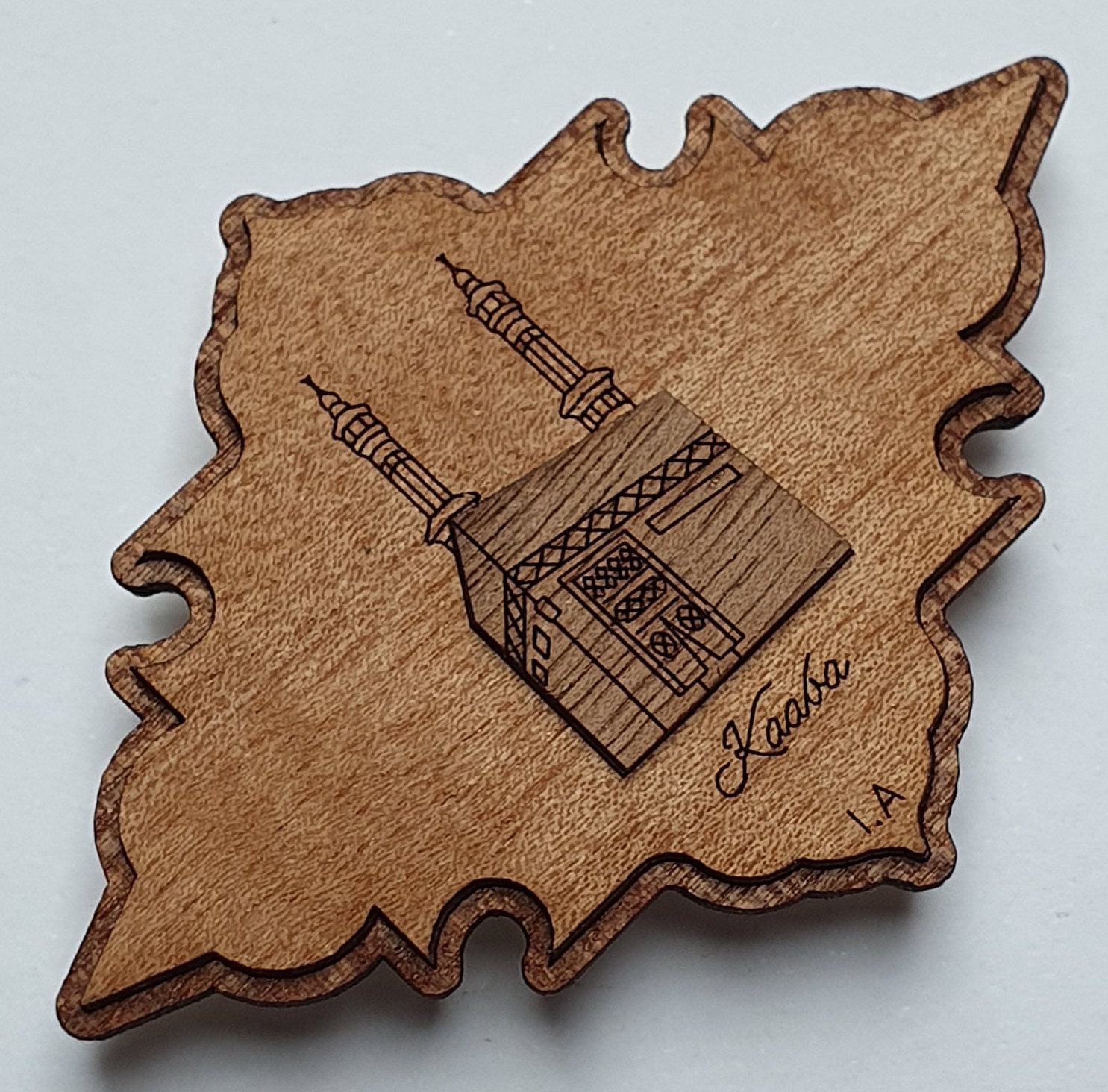 Kaaba Magnet Makkah Islamic Fridge Magnet Islamic Gift Arabic Art 4 ...