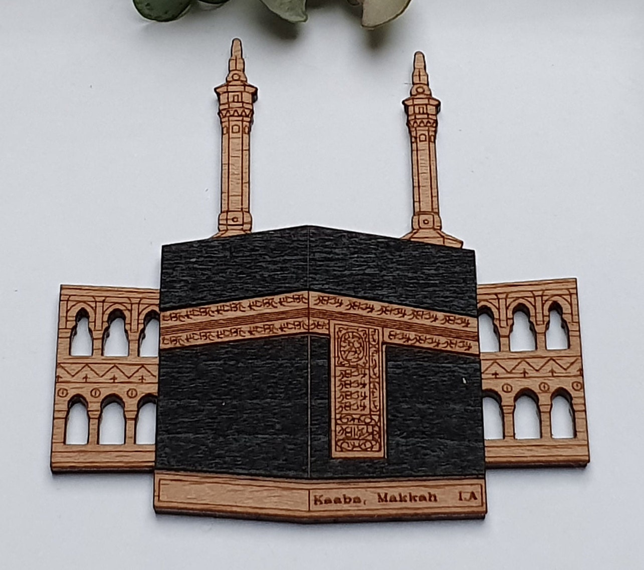 Islamic Fridge Magnet Set of 2 Masjid an-Nabawī & Kaaba | Etsy