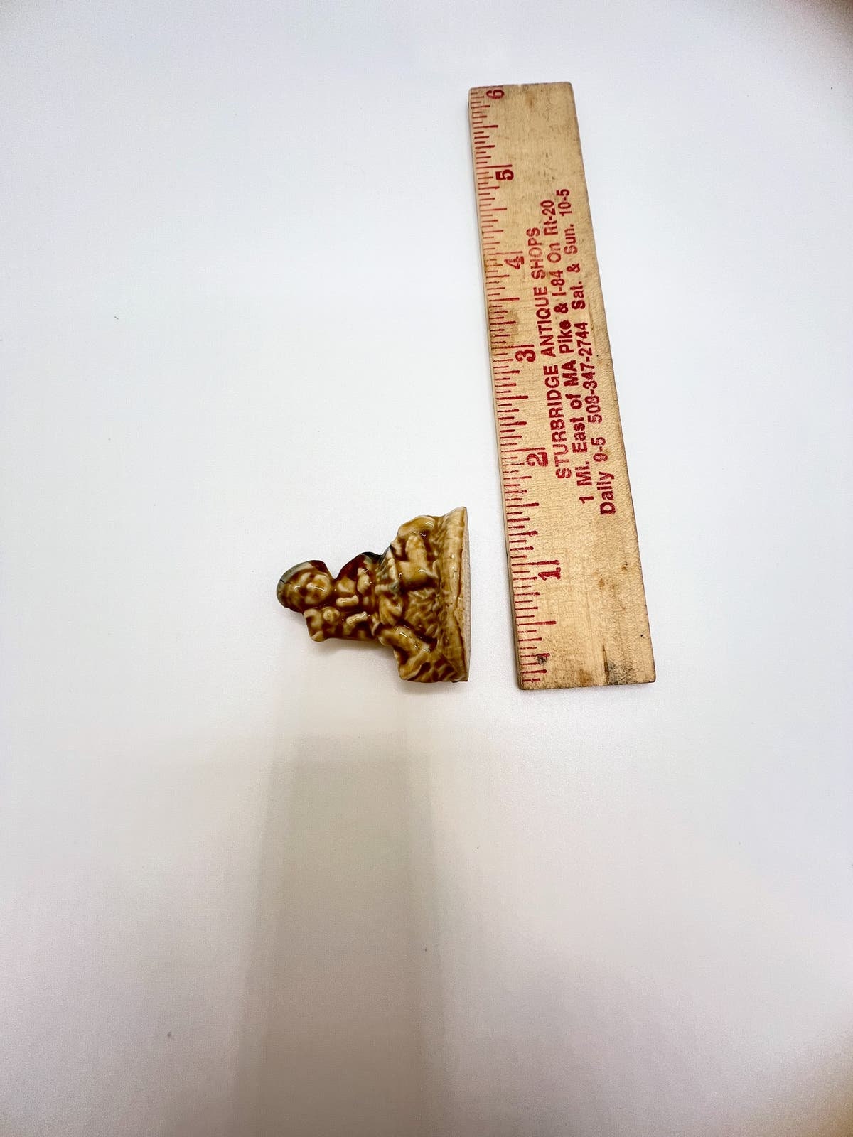 Miniature Tom Tom the Piper's Son & Pig Wade Figurine Glazed Porcelain ...