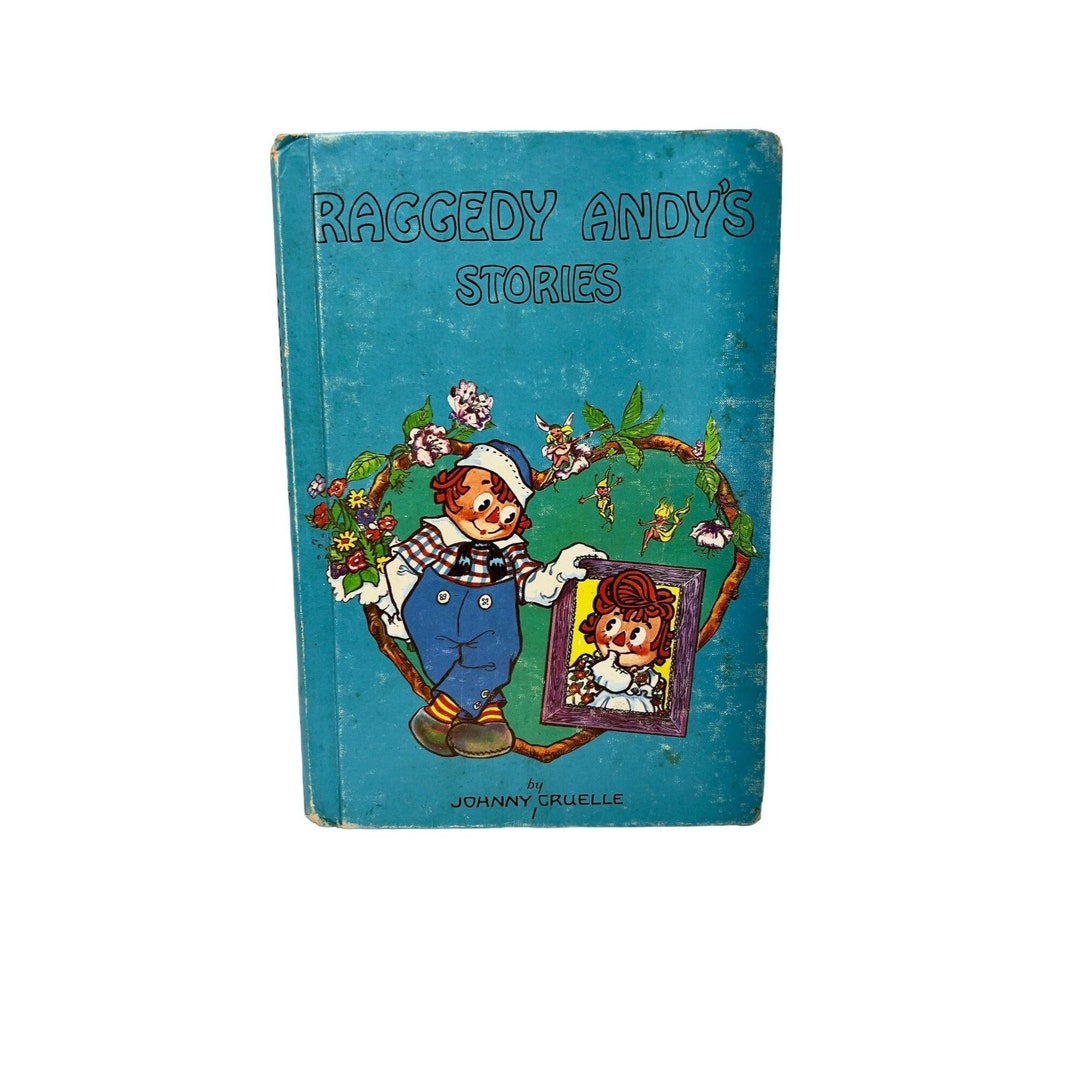 Vintage 1948 Child's Book Raggedy Andy's Stories by Johnny Gruelle ...