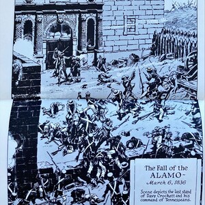 The Story of the Alamo by Frederic Ray - Etsy