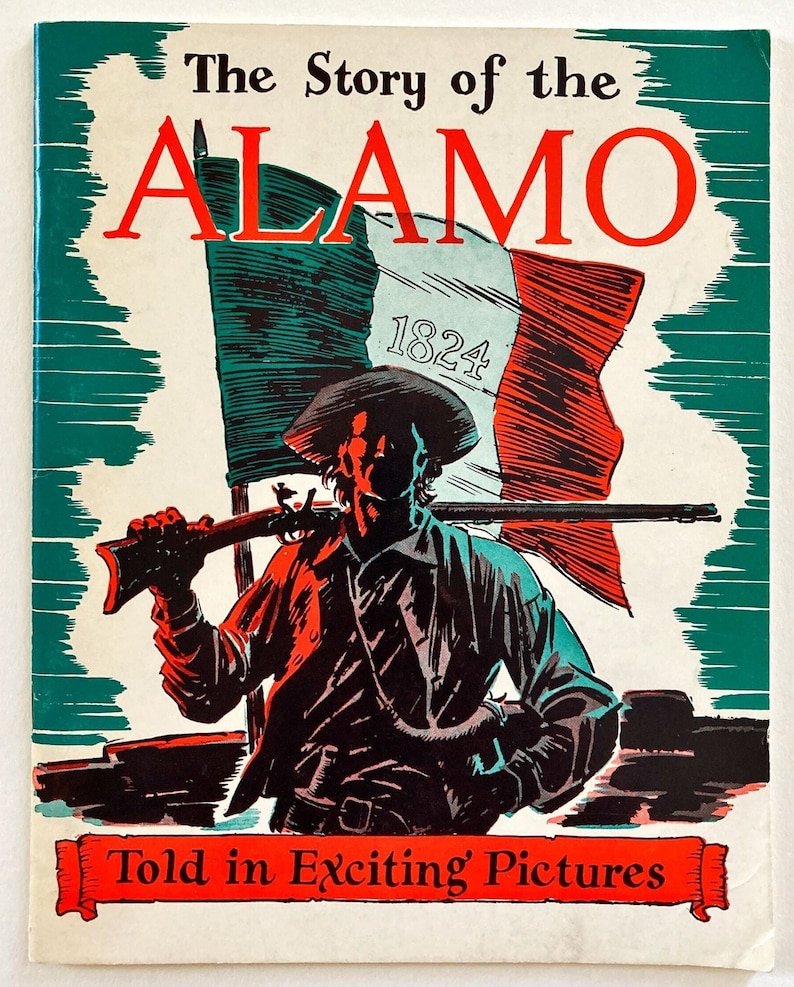 The Story of the Alamo by Frederic Ray - Etsy