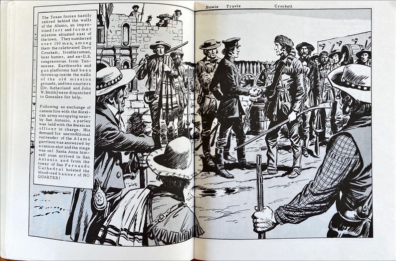 The Story of the Alamo by Frederic Ray - Etsy