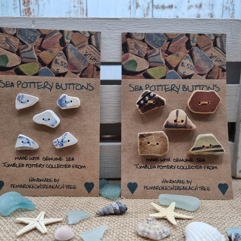 Beach Theme Buttons - Etsy