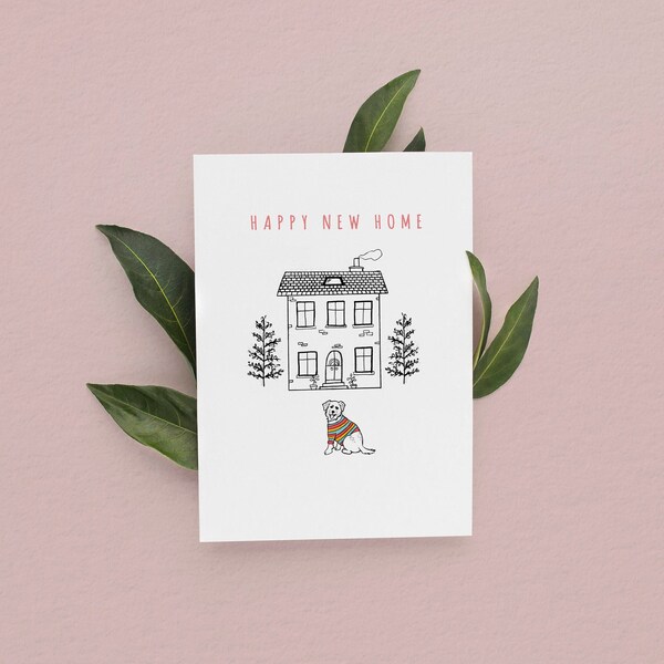 New Home Card - Etsy
