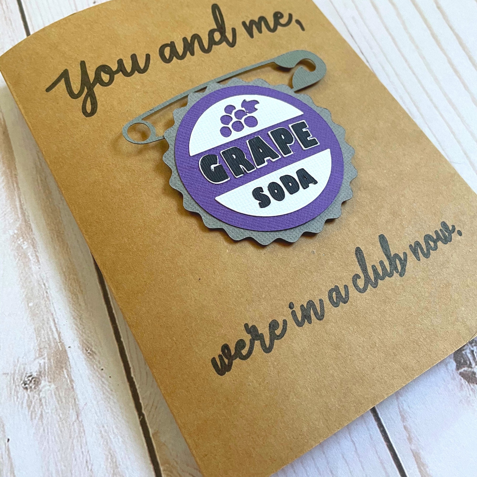 Up Grape Soda Card Disney/pixar up Themed Card up | Etsy