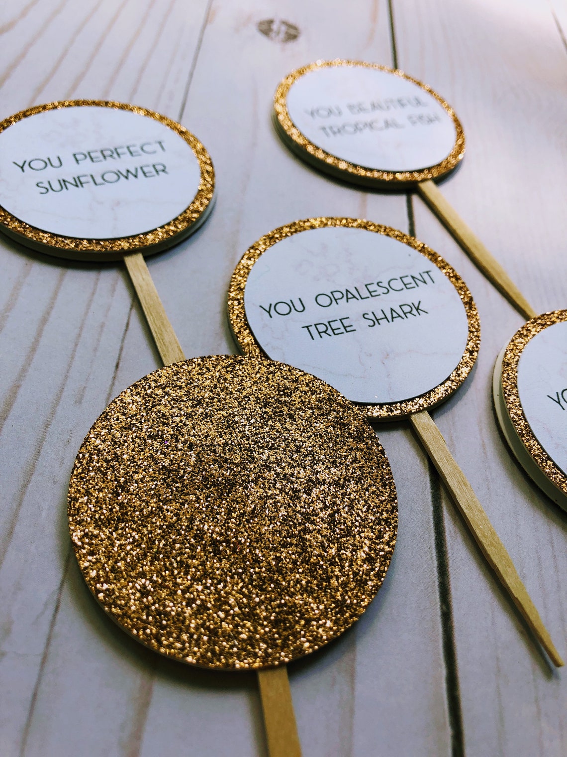 Leslie Knope Compliment Cupcake Toppers Parks and Rec - Etsy