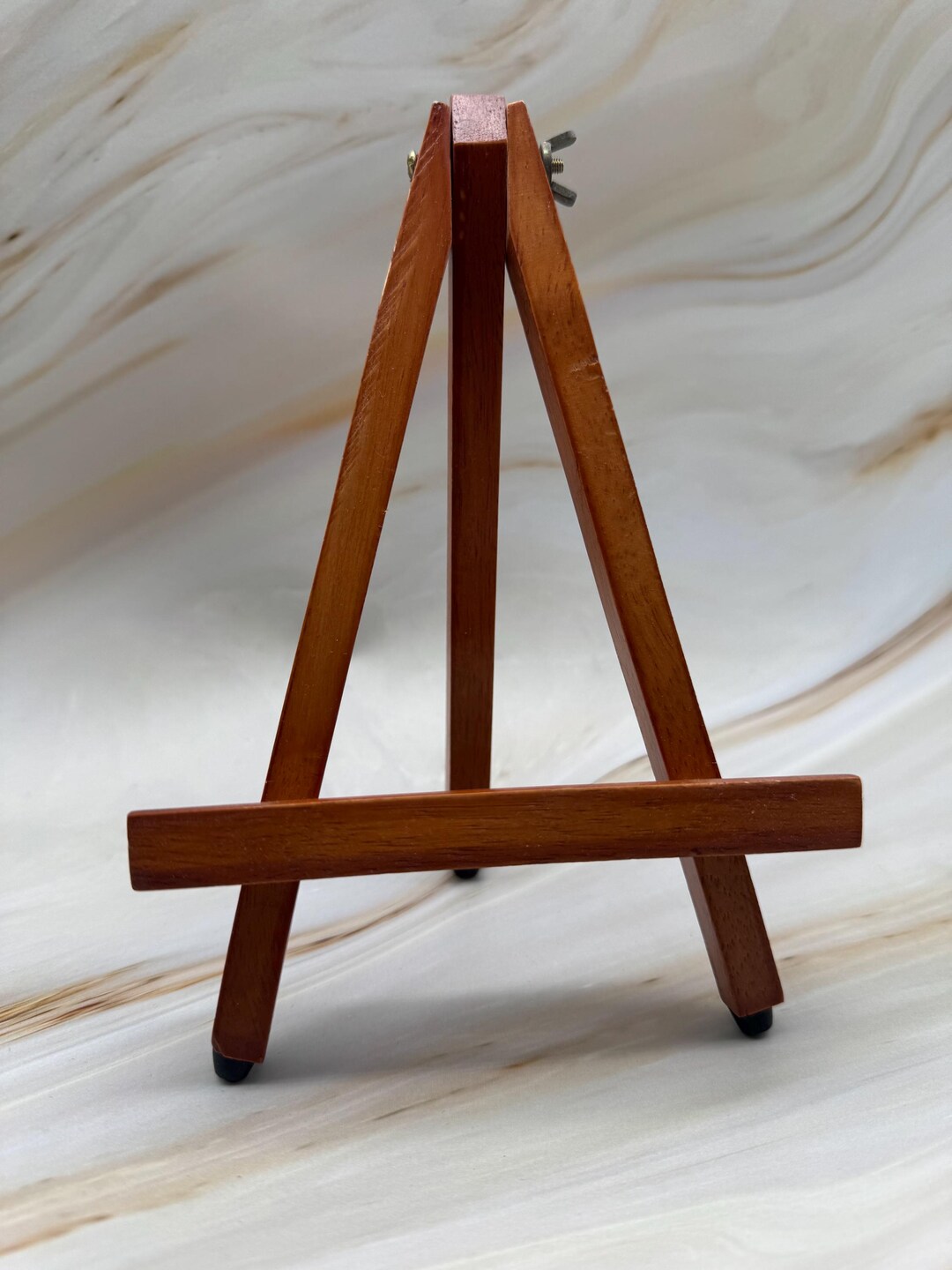 Vintage Brown Wooden Mini Display Easel Shelf Display Stand - Etsy
