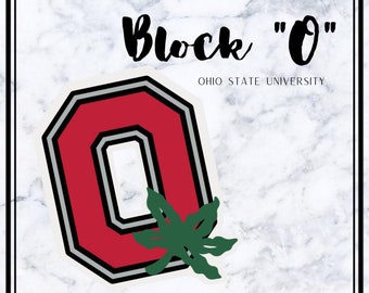Ohio State Block O - Etsy