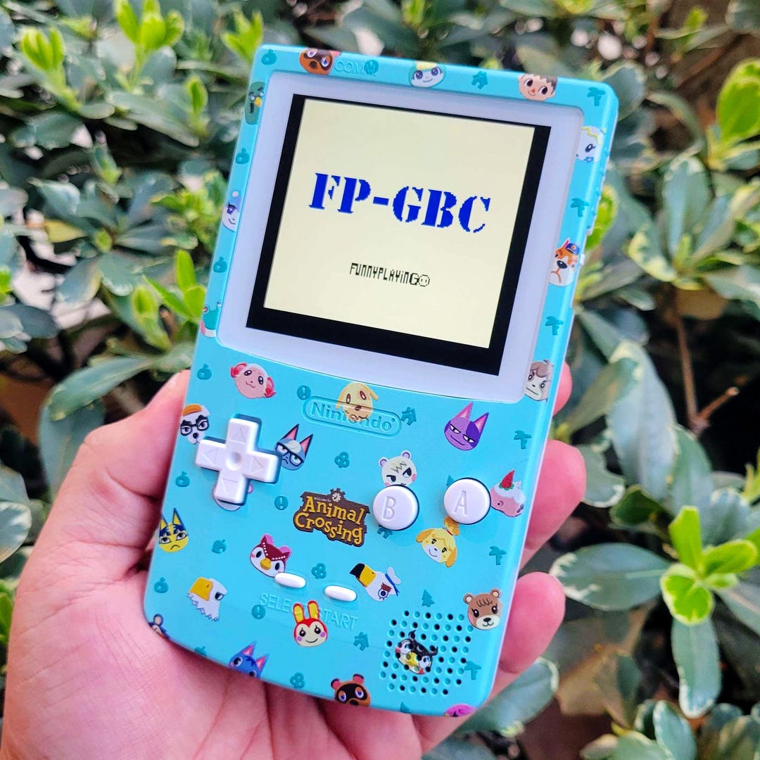 Fully Built Console - Animal Crossing FPGA GBC - Etsy