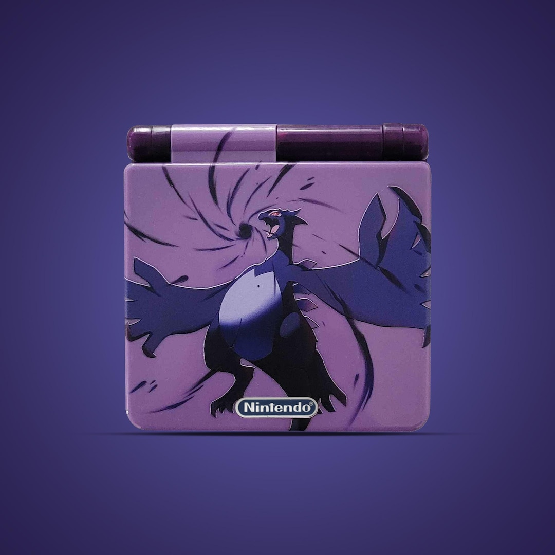 PKMN Shadow Lugia Game Boy Advance SP System With Backlight Screen - Etsy